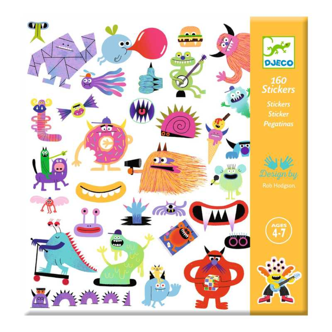 Monster Sticker Set – Kidspace Museum Store