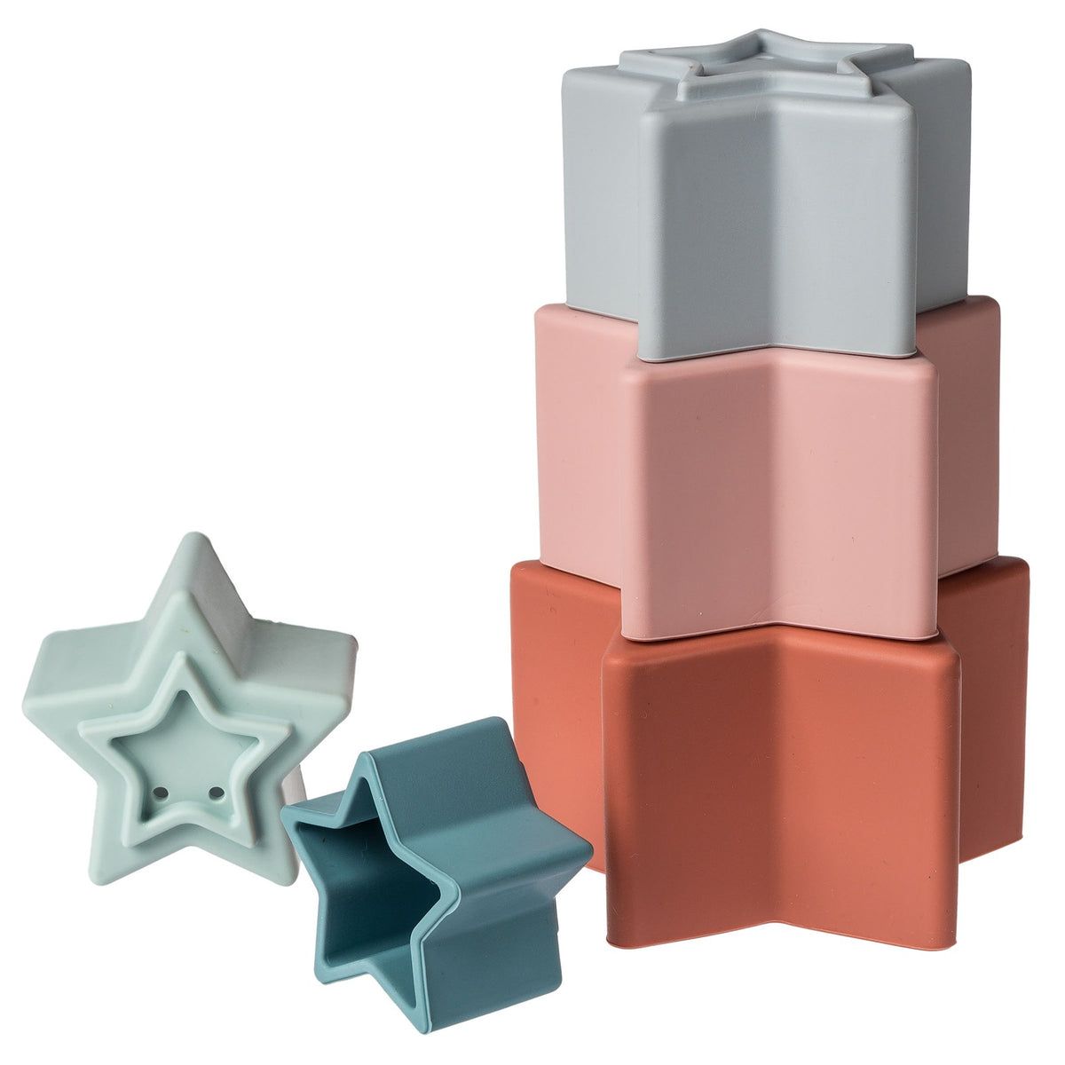 Simply Silicone Stacking Stars – Kidspace Museum Store